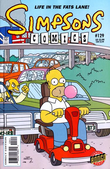 Simpsons Comics #129 - Wikisimpsons, the Simpsons Wiki