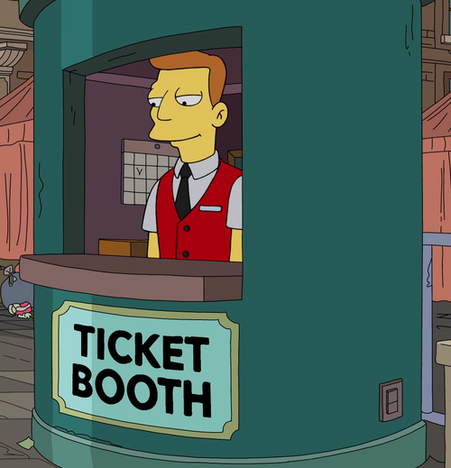 Ticket Booth - Wikisimpsons, the Simpsons Wiki