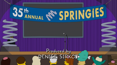Springie Awards - Wikisimpsons, the Simpsons Wiki