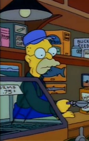 Worm man - Wikisimpsons, the Simpsons Wiki