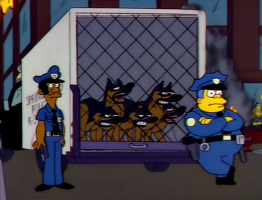 Springfield Police K-9 Unit - Wikisimpsons, the Simpsons Wiki
