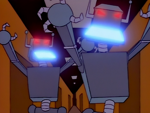 Robot workers - Wikisimpsons, the Simpsons Wiki