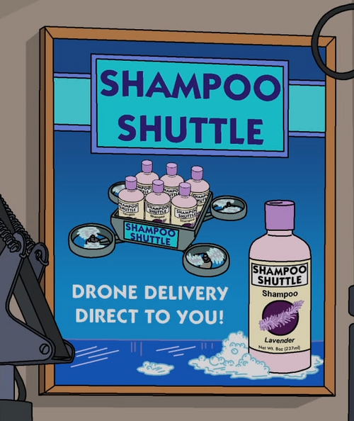 Shampoo Shuttle - Wikisimpsons, the Simpsons Wiki