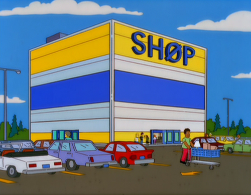 Shøp - Wikisimpsons, the Simpsons Wiki