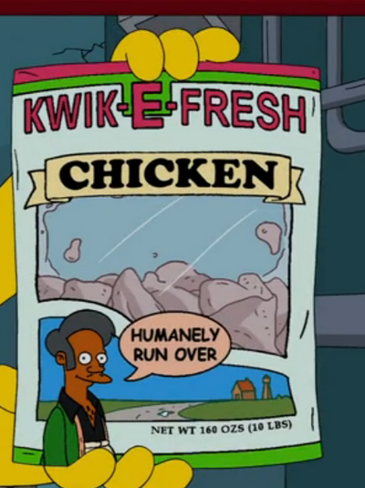 Kwik-E-Fresh Chicken - Wikisimpsons, the Simpsons Wiki