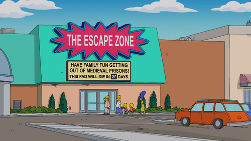 The Escape Zone - Wikisimpsons, the Simpsons Wiki