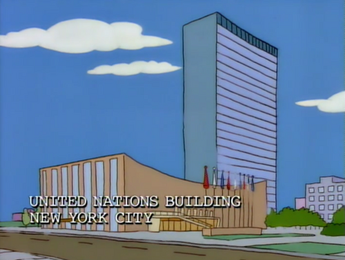 United Nations Building - Wikisimpsons, the Simpsons Wiki