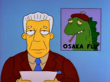 Osaka Flu - Wikisimpsons, the Simpsons Wiki