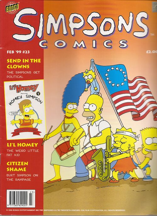Simpsons Comics #23 - Wikisimpsons, the Simpsons Wiki