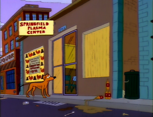 Springfield Plasma Center - Wikisimpsons, the Simpsons Wiki