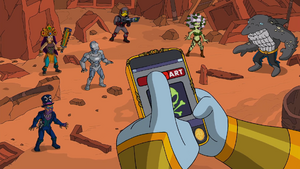 Vindicators: Crystal War - Wikisimpsons, the Simpsons Wiki