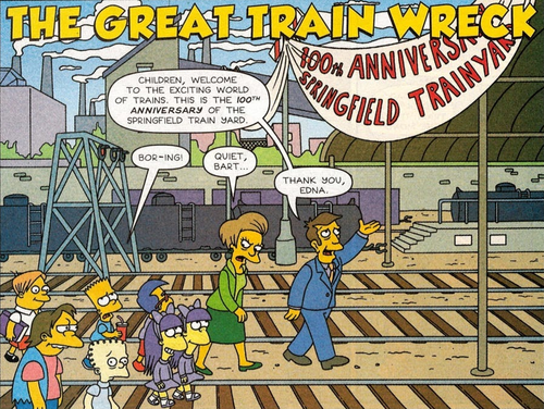 Springfield Train Yard - Wikisimpsons, the Simpsons Wiki