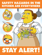 The Simpsons Safety Posters - Wikisimpsons, the Simpsons Wiki