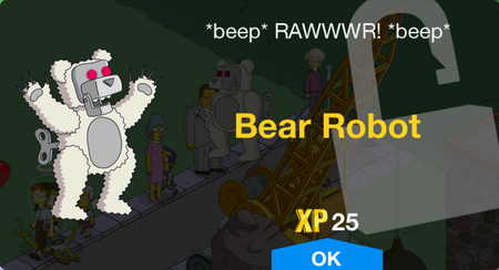 Bear Robot - Wikisimpsons, the Simpsons Wiki