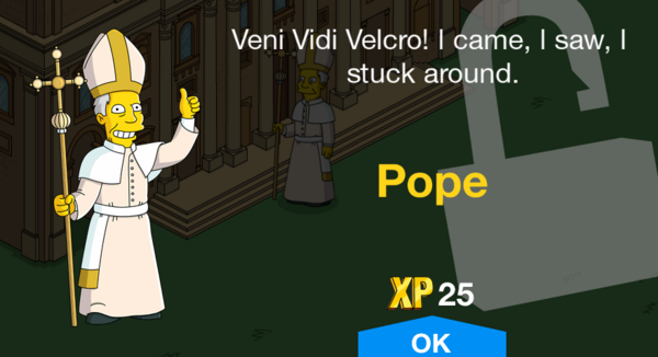 Pope - Wikisimpsons, the Simpsons Wiki