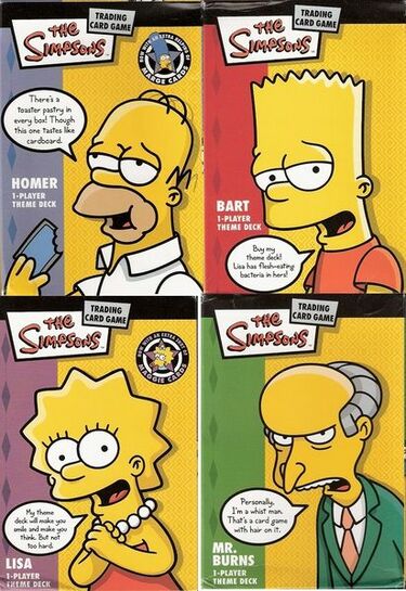 The Simpsons Trading Card Game - Wikisimpsons, the Simpsons Wiki