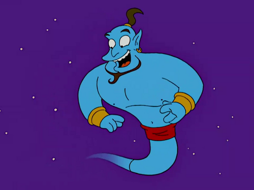 The Genie - Wikisimpsons, the Simpsons Wiki