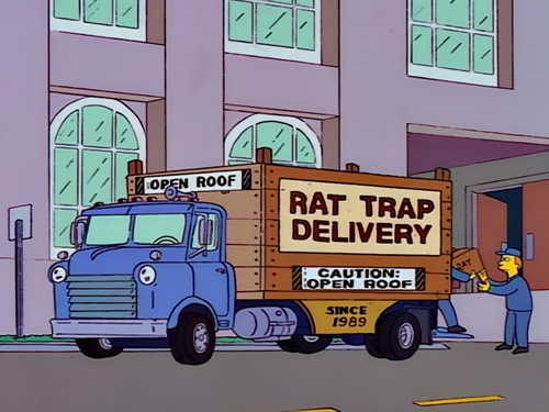 Rat Trap Delivery - Wikisimpsons, the Simpsons Wiki