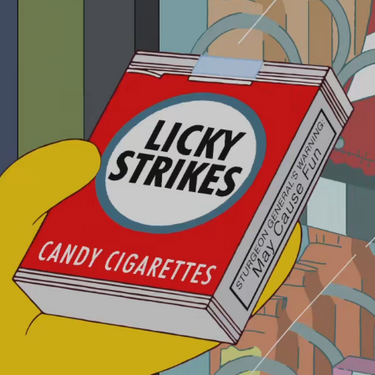 Licky Strikes - Wikisimpsons, the Simpsons Wiki