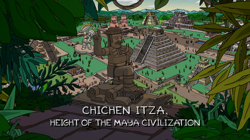 Chichen Itza - Wikisimpsons, the Simpsons Wiki