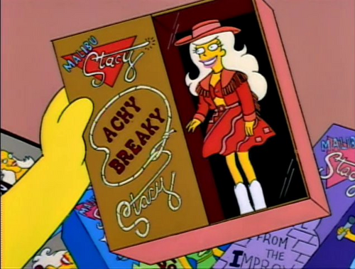 Achy Breaky Stacy - Wikisimpsons, the Simpsons Wiki