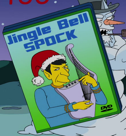 Jingle Bell Spock - Wikisimpsons, the Simpsons Wiki