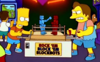 Rock 'Em Block 'Em Blockbots - Wikisimpsons, the Simpsons Wiki