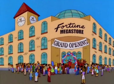 Fortune Megastore - Wikisimpsons, the Simpsons Wiki