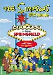The Simpsons Calendar 2012 - Wikisimpsons, the Simpsons Wiki