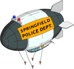 Springfield Police Blimp - Wikisimpsons, the Simpsons Wiki