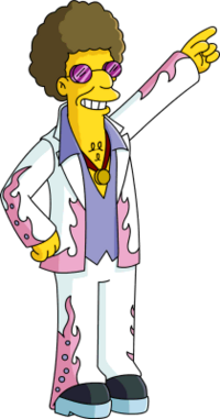 Disco Stu - Wikisimpsons, the Simpsons Wiki