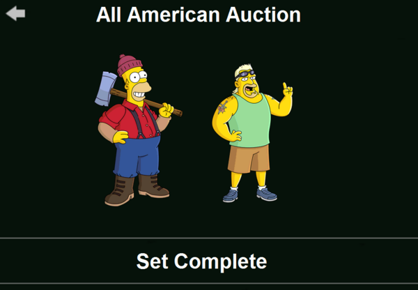 All American Auction - Wikisimpsons, the Simpsons Wiki
