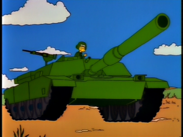Army Tank - Wikisimpsons, the Simpsons Wiki