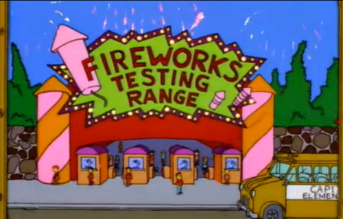 Fireworks Testing Range - Wikisimpsons, the Simpsons Wiki