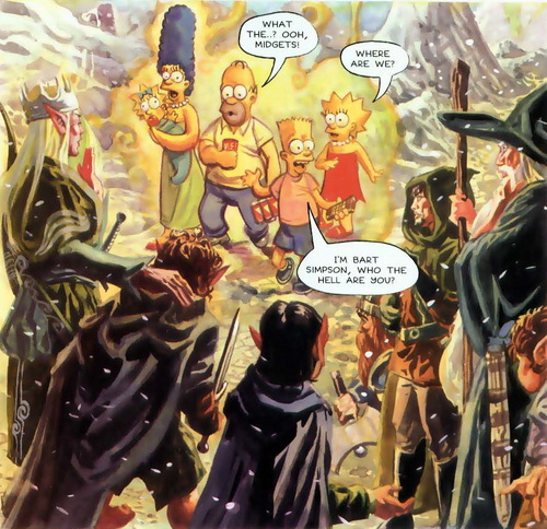 Fellowship of the Ring - Wikisimpsons, the Simpsons Wiki