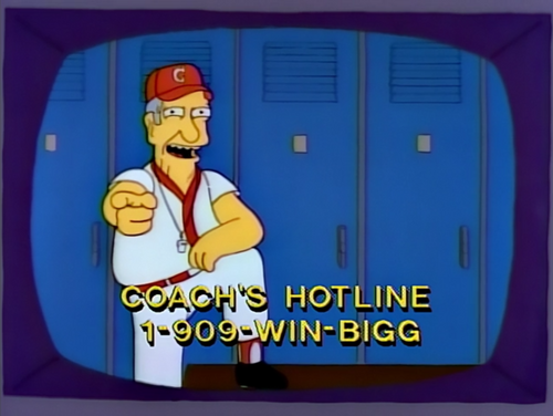Coach's Hotline - Wikisimpsons, the Simpsons Wiki