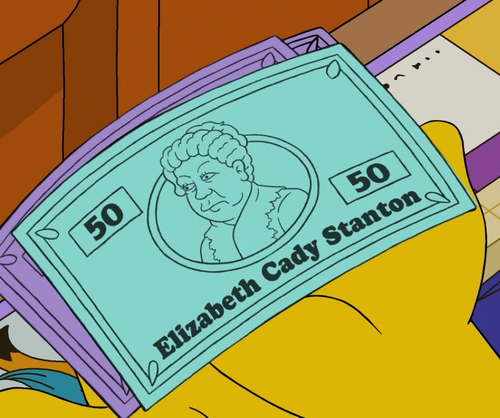 Elizabeth Cady Stanton - Wikisimpsons, the Simpsons Wiki