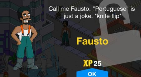 Fausto - Wikisimpsons, the Simpsons Wiki