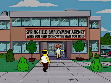 Springfield Employment Agency - Wikisimpsons, the Simpsons Wiki