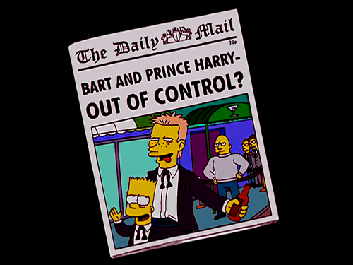 The Daily Mail - Wikisimpsons, the Simpsons Wiki
