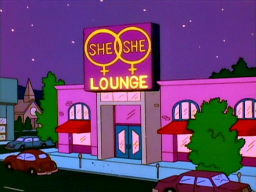 She-She Lounge - Wikisimpsons, the Simpsons Wiki