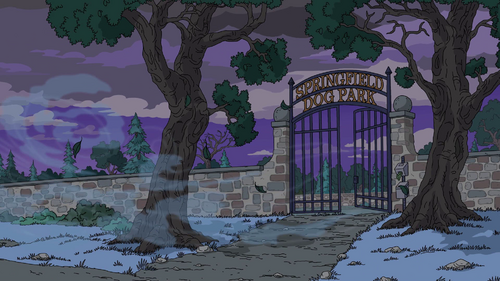 Springfield Dog Park - Wikisimpsons, the Simpsons Wiki