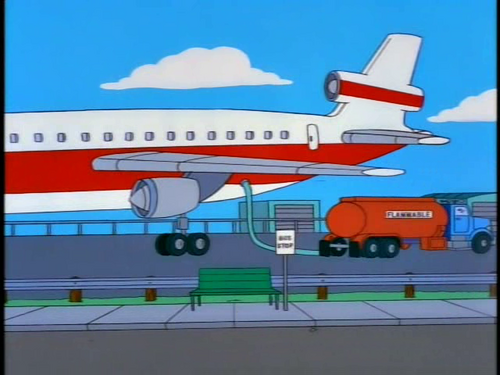 Airport Refueling Way - Wikisimpsons, the Simpsons Wiki