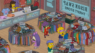 Bison Swap Thrift Store - Wikisimpsons, the Simpsons Wiki