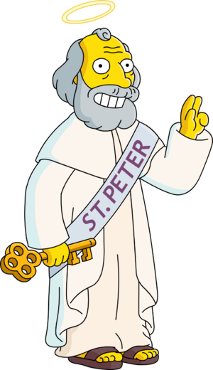 St. Peter - Wikisimpsons, the Simpsons Wiki