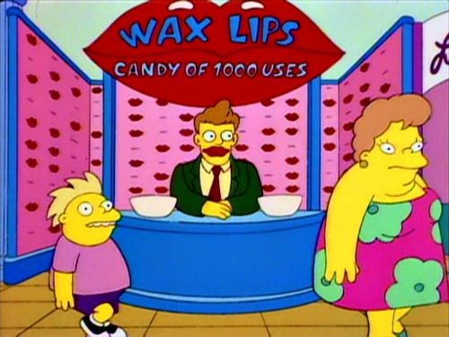 Wax Lips - Wikisimpsons, the Simpsons Wiki