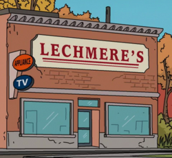 Lechmere's - Wikisimpsons, the Simpsons Wiki