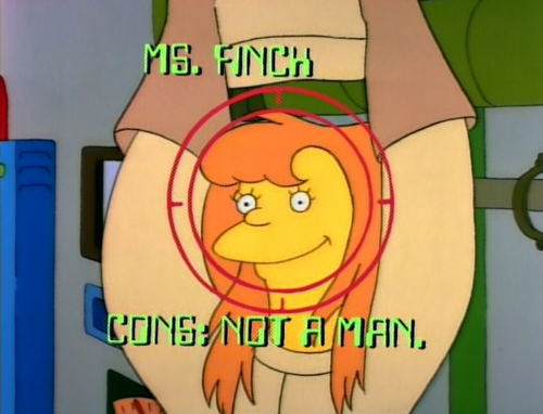 Ms. Finch - Wikisimpsons, the Simpsons Wiki