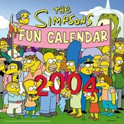 The Simpsons Calendar 2004 - Wikisimpsons, the Simpsons Wiki