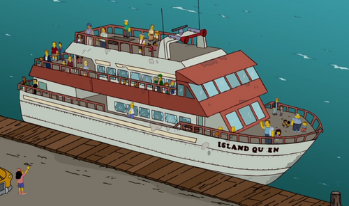 Island Queen - Wikisimpsons, the Simpsons Wiki
